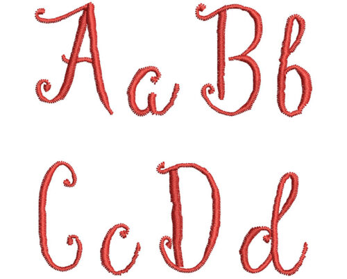 ESA Embroidery Font: Manny 30mm | Legacy