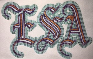 Embroidery Fonts Guide: ESA, BX & TrueType Explained