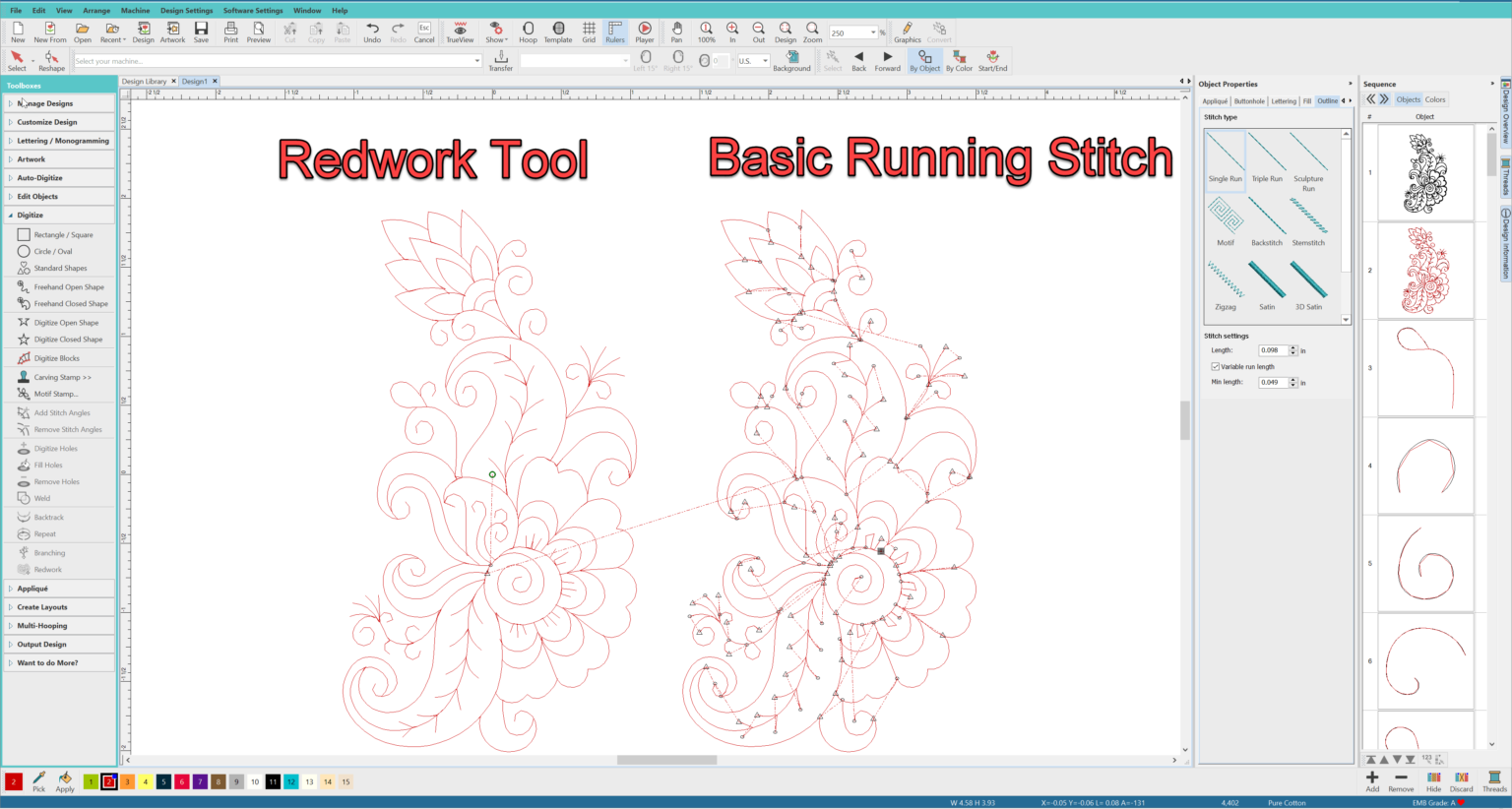 Redwork Embroidery: A Look Back Through History