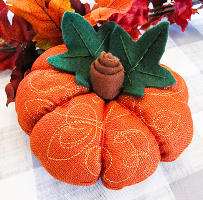 Embroidered Pumpkin Decor: DIY Fall Project Guide