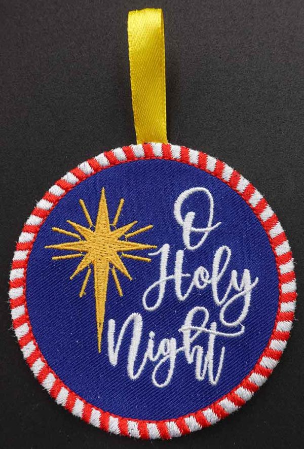 In the Hoop: Holy Night Ornament (Applique) | Legacy