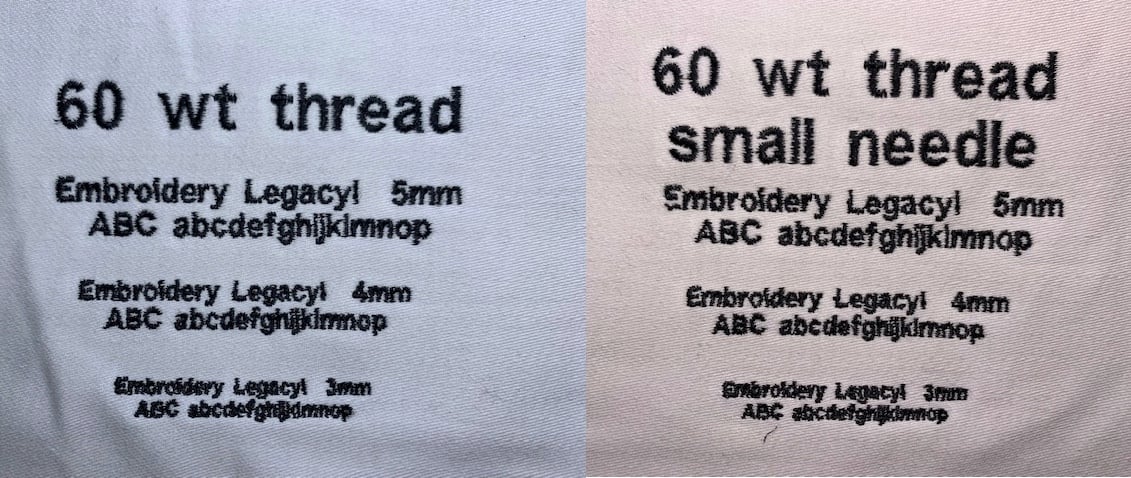 Tips for Stitching Small Embroidered Letters Cleanly