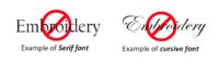 Tips for Stitching Small Embroidered Letters Cleanly