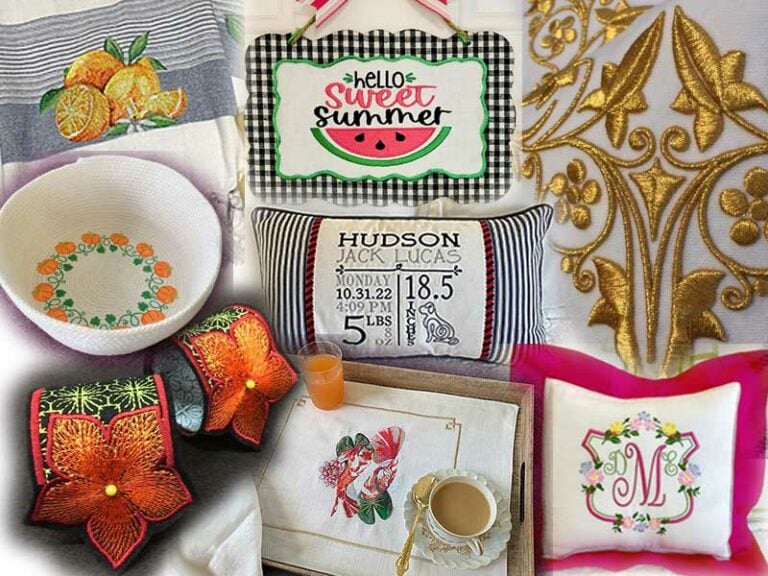 Edge-to-Edge Quilting Designs for Embroidery