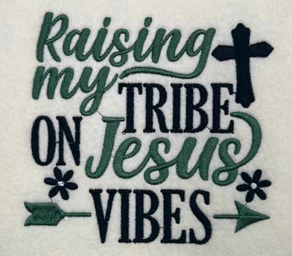 Embroidery Design: Raising My Tribe | Embroidery Legacy