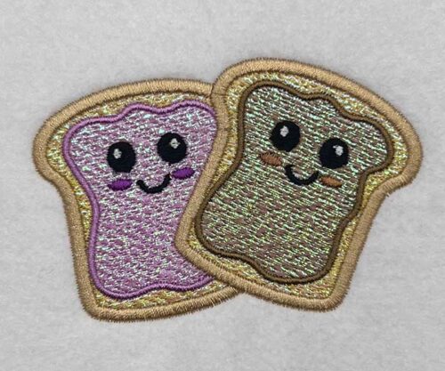 Embroidery Design: Peanut Butter Jelly Mylar