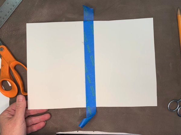 taped papercard | Embroidery Legacy