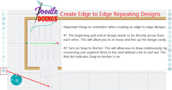 Edge-to-Edge Quilting Designs for Embroidery