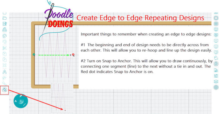 Edge-to-Edge Quilting Designs for Embroidery