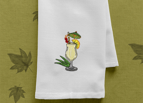 DrinkPattern | Embroidery Legacy