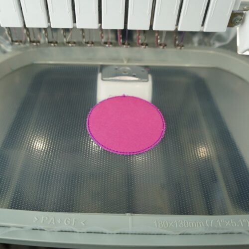 DIY Patch Circle Embroidery Design - Embroidery Legacy