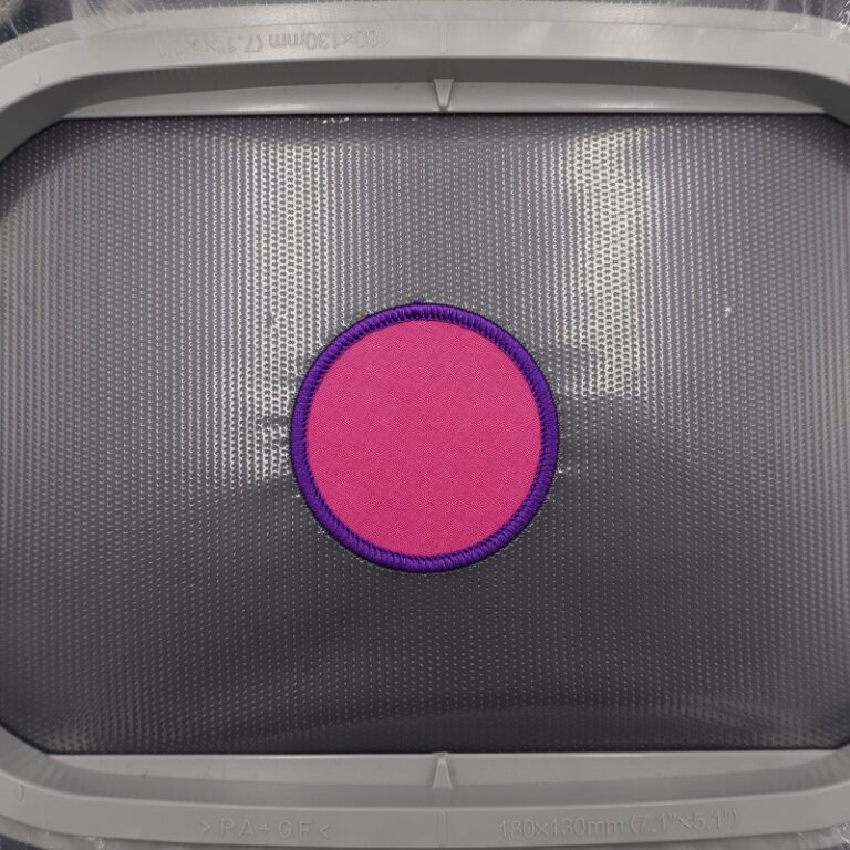 DIY Patch Circle Embroidery Design - Embroidery Legacy