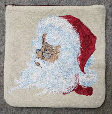 Premium Embroidery Design: Classic Santa 2 – 4 sizes | Legacy