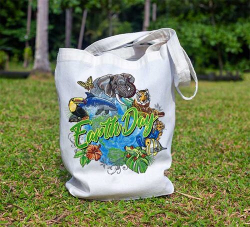 Premium Embroidery Design: Earth Day 2 sizes | Legacy