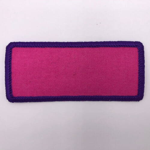 Embroidery Design: DIY Patch Rectangle with Rounded Edges | Legacy