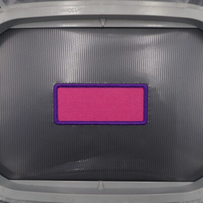 Embroidery Design: DIY Patch Rectangle with Rounded Edges