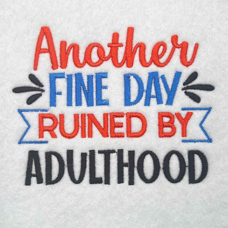 Embroidery Design: Another Fine Day | Legacy
