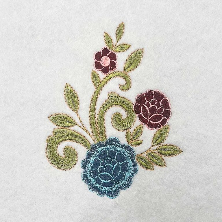 Embroidery Design: Fashion and Decor 10 – Design 5