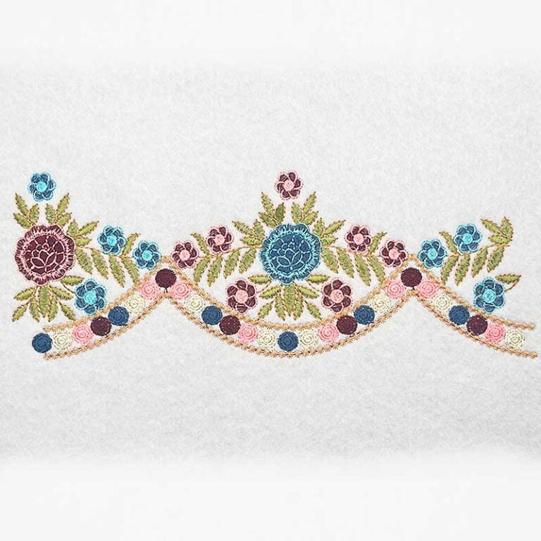 Embroidery Design: Fashion and Decor 10 – Design 7