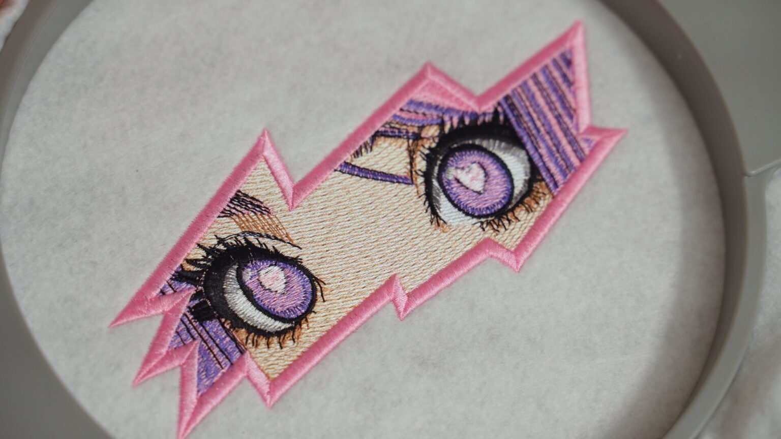 How to Digitize Anime Eye Embroidery Designs | Masterclass