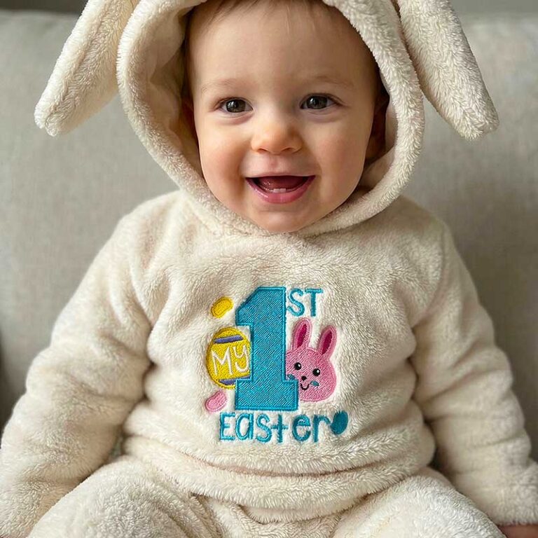 Embroidery Design: My 1st Easter