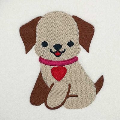 Embroidery Design: Puppy