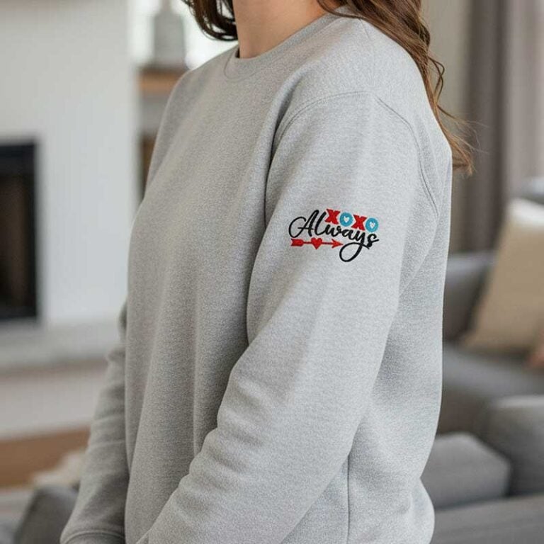 Embroidery Design: XOXO Always