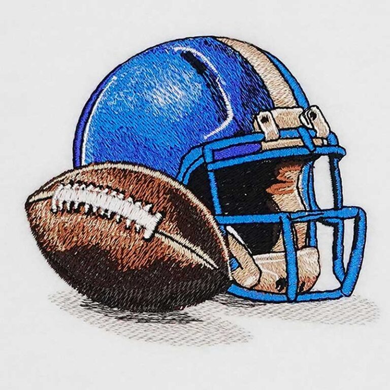 Embroidery Design: Football Helmet | Legacy