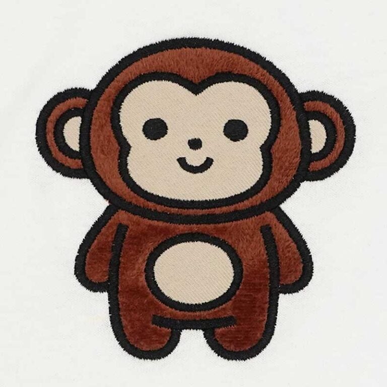 Embroidery Design: Applique Monkey | Legacy