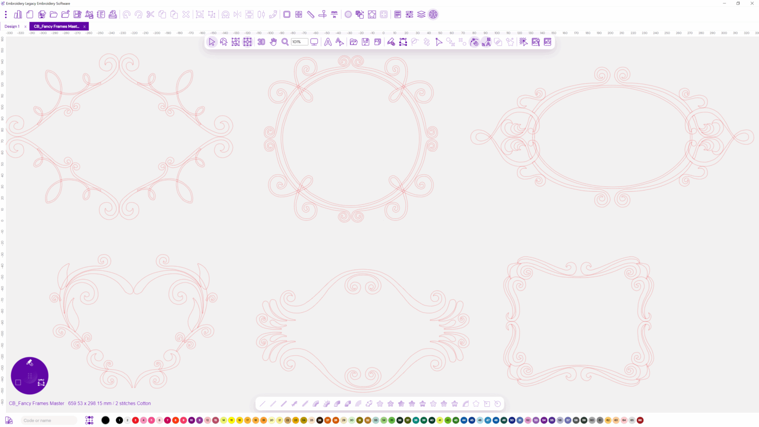 Legacy Software Creativity Booster: Fancy Frames | Embroidery Legacy