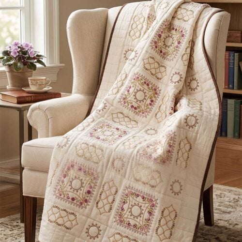 Janet Sansom Embroidery Design Collection: Regina | Embroidery Legacy
